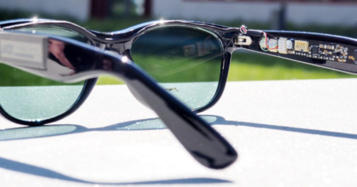 Gafas con energía solar que funcionan como paneles solares