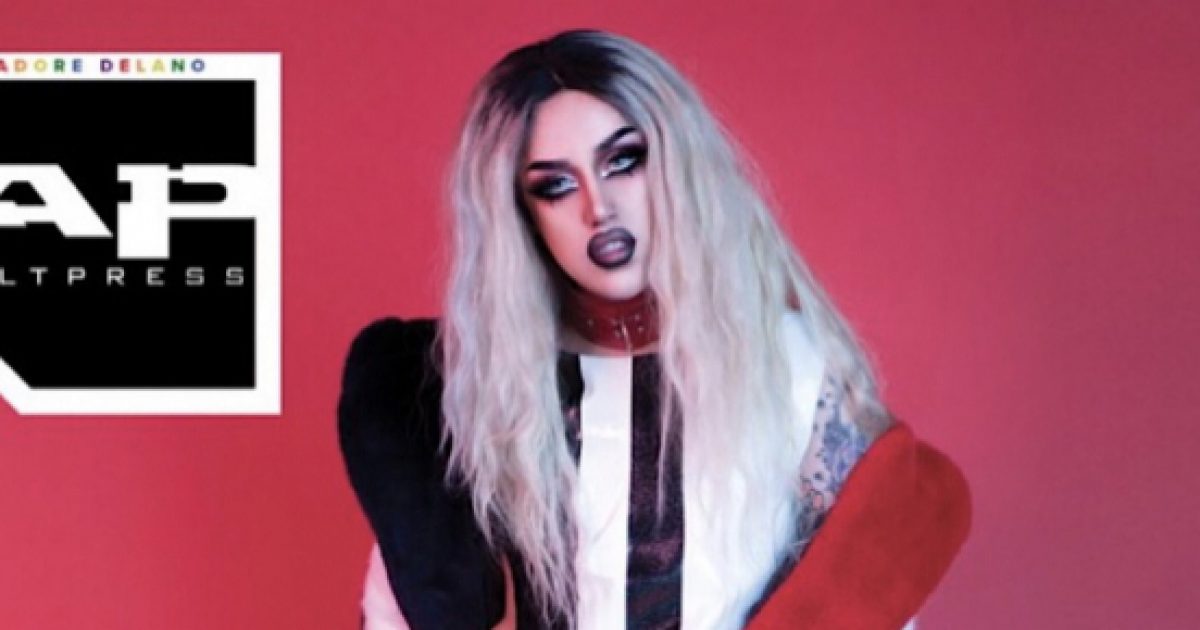 Adore Delano graces cover of AltPress June 2018 issue