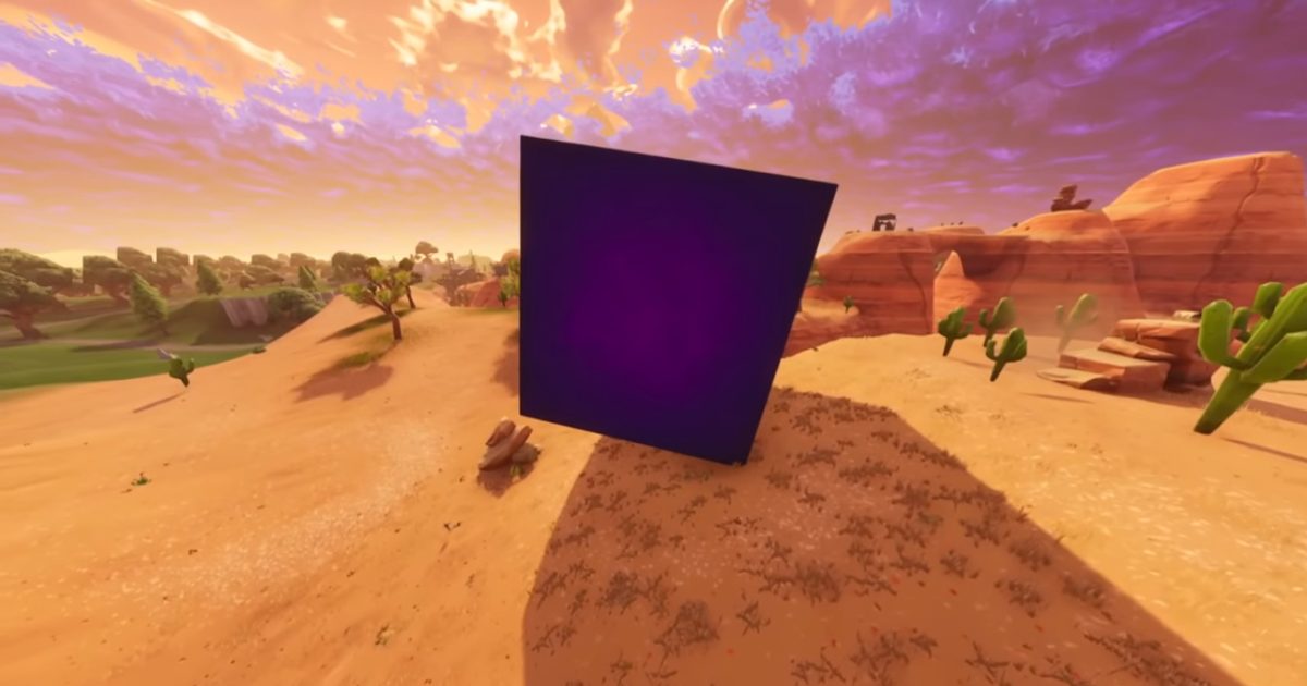 Fortnite: The purple cube continues to move in-game, with many ...