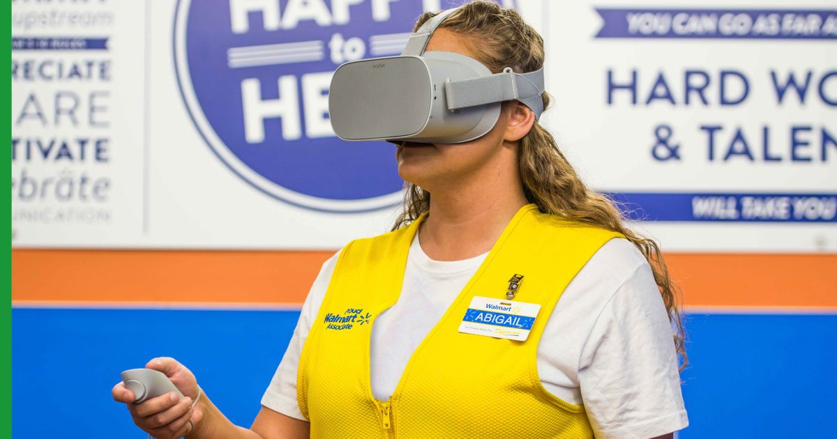 Walmart launches virtual reality training program