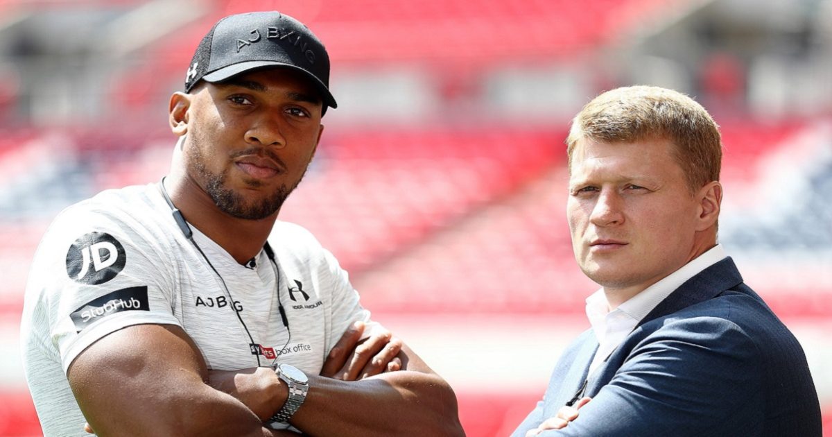 Anthony Joshua vs Alexander Povetkin, domani sera Wembley riapre alla ...