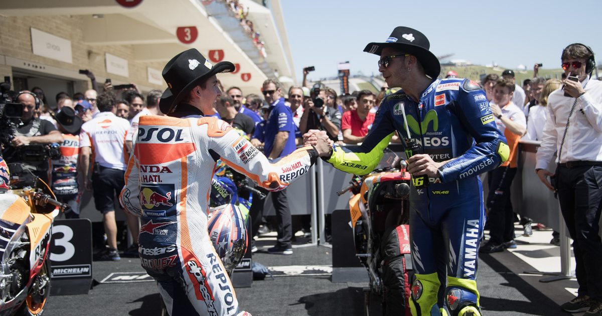 MotoGP, Misano: gelo in conferenza stampa tra Rossi e Marquez