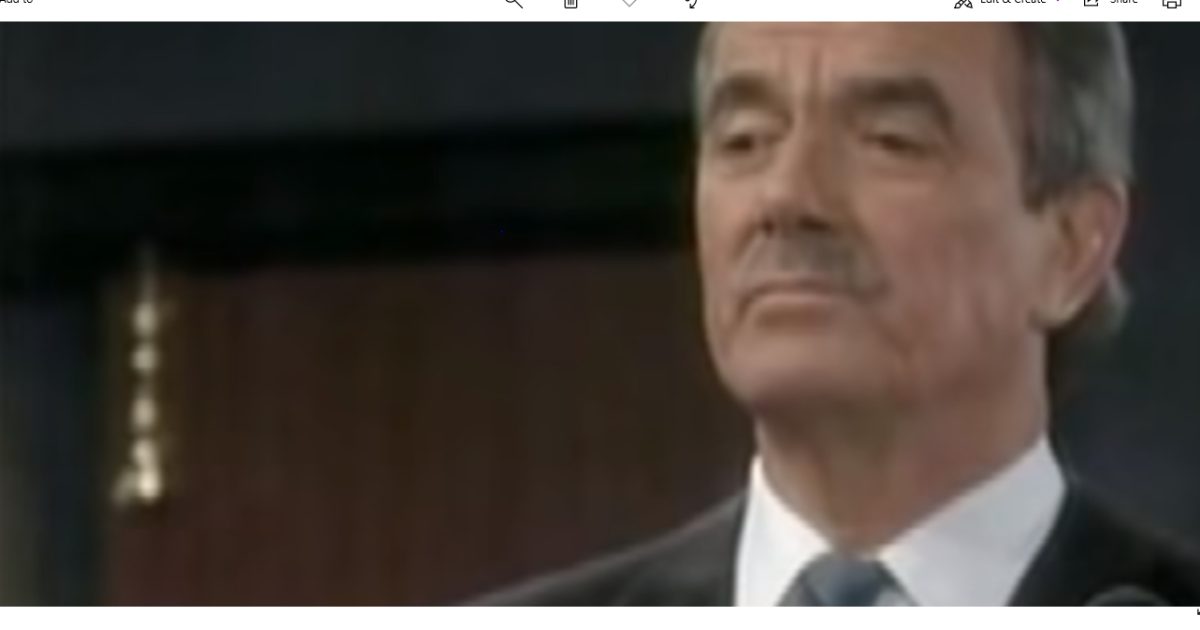 Y&R Spoilers: Genoa City is about to see Victor play his winning hand