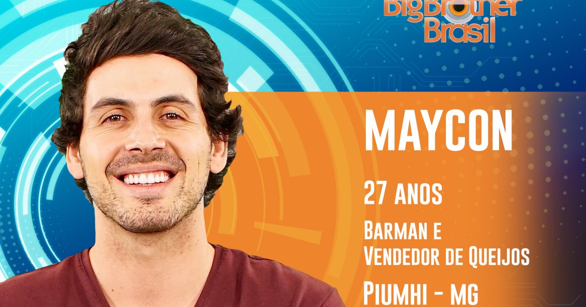 BBB19: Maycon Santos, que é vendedor de queijos e barman, já cantou Eliana