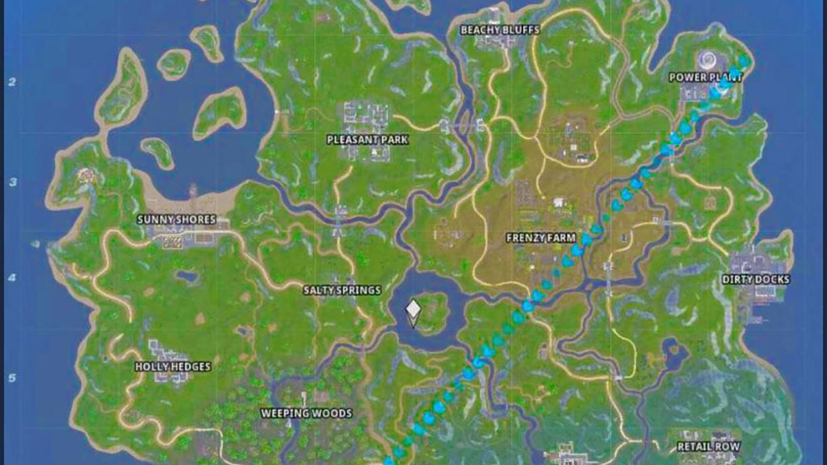 New 'Fortnite Battle Royale' map has been leaked
