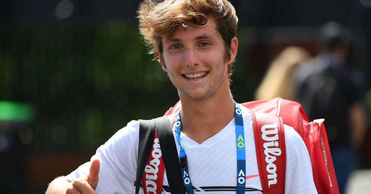 Corentin Moutet passe au deuxième tour du Masters de Paris-Bercy