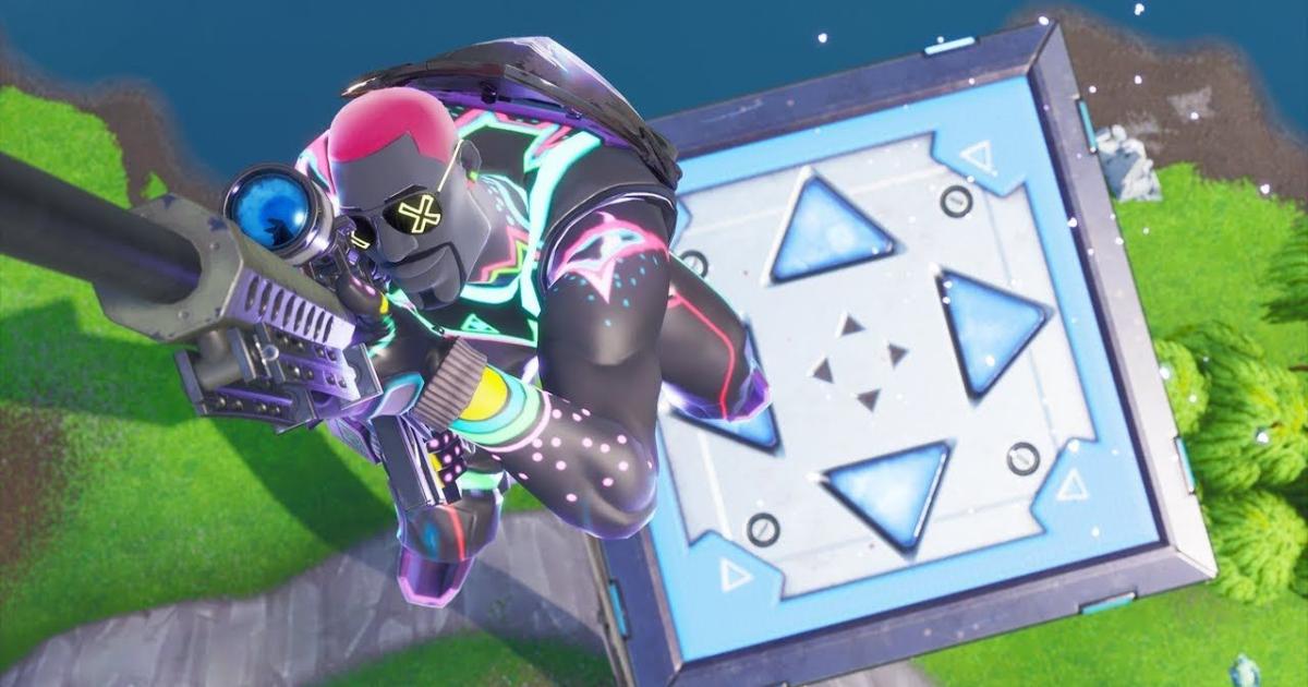 The Bouncer trick lets 'Fortnite' players jump into enemy boxes