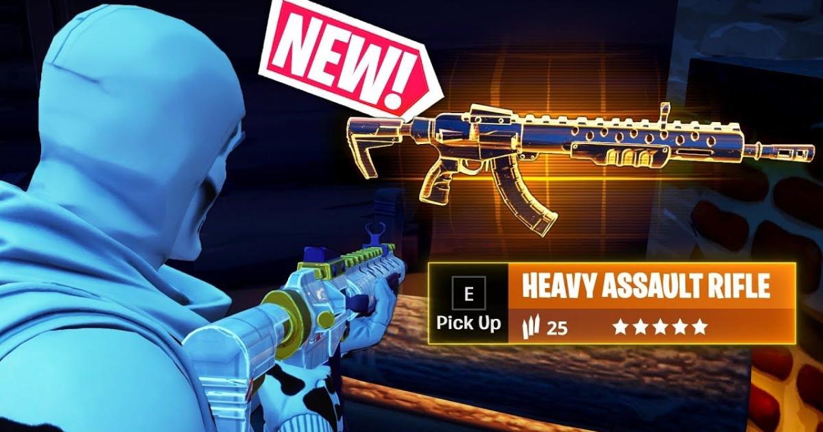 'Fortnite' leak reveals a new overpowered assault rifle that is coming ...