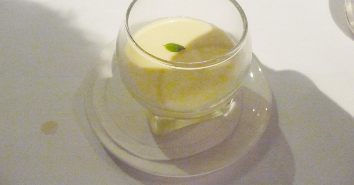 Simple lemon-lime posset with shortbread recipe