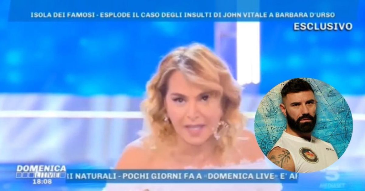Isola dei famosi: John si ritira, la D'Urso furiosa per gli insulti
