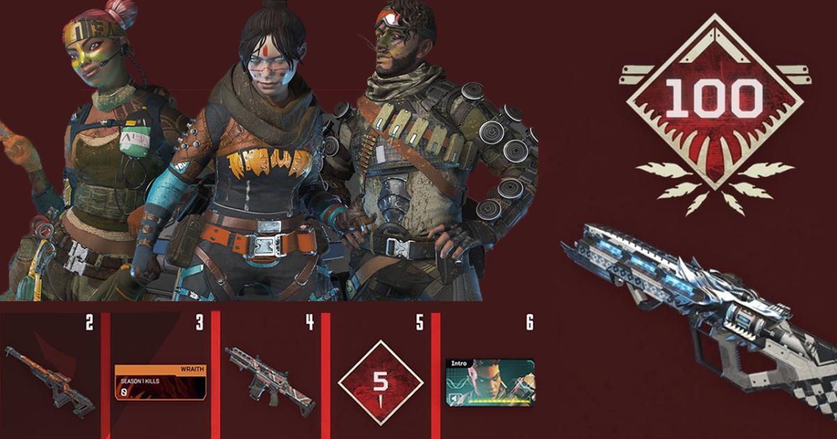 Apex Legends Season 1 Battle Pass rewards have been revealed