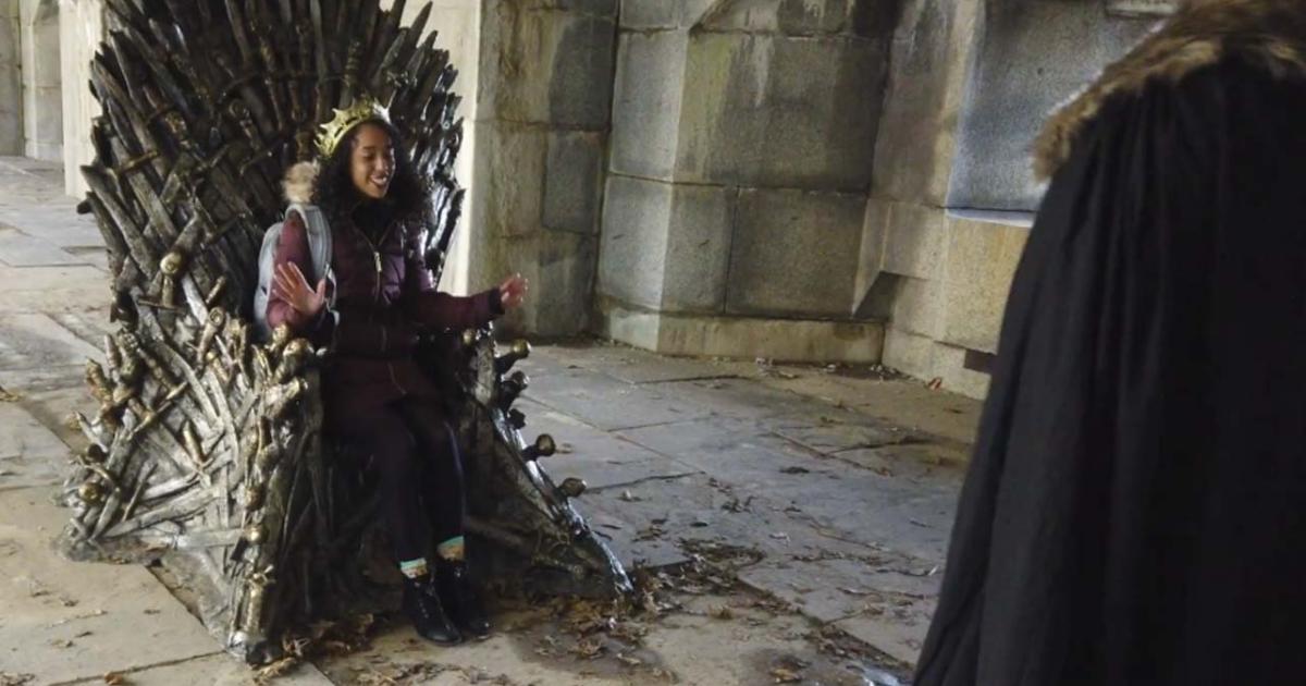 Woman crowned after finding GoT Iron Throne in New York City