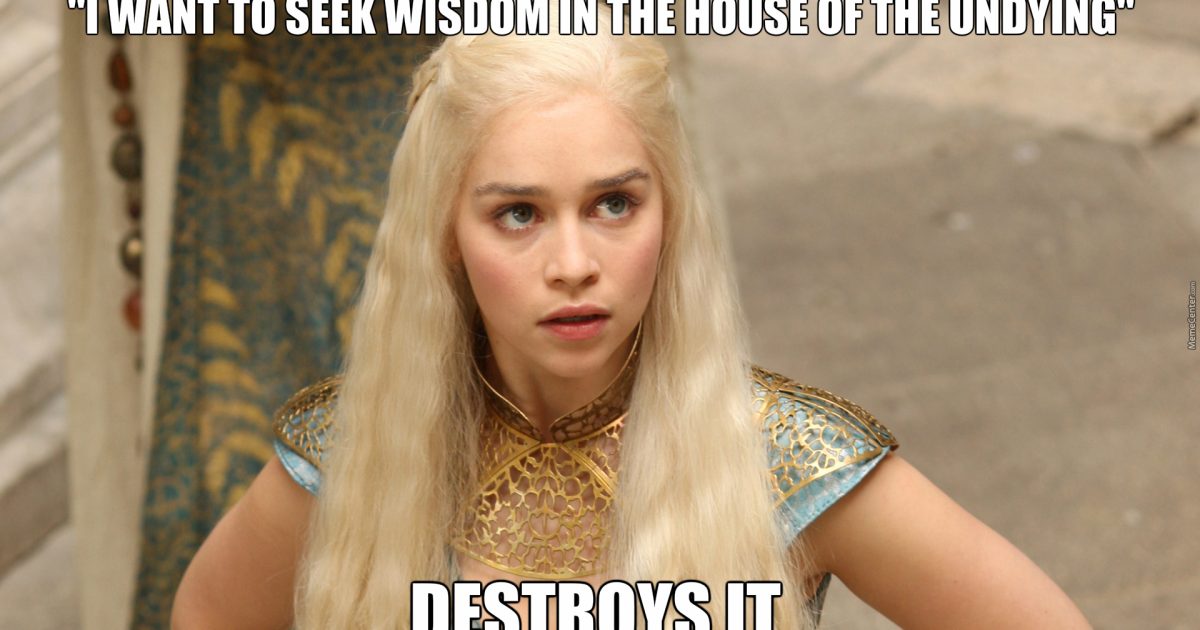 10 memes sobre la masacre que hizo Khaleesi en el penúltimo capítulo de Juego de Tronos