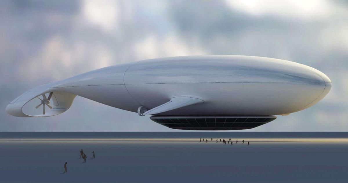 Le fondateur de Google construit secrètement un dirigeable géant pour ...