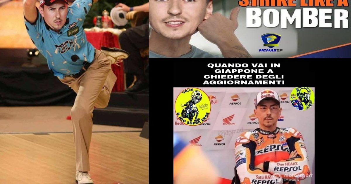5 meme divertenti sulla caduta di Jorge Lorenzo al MotoGp di Catalunya