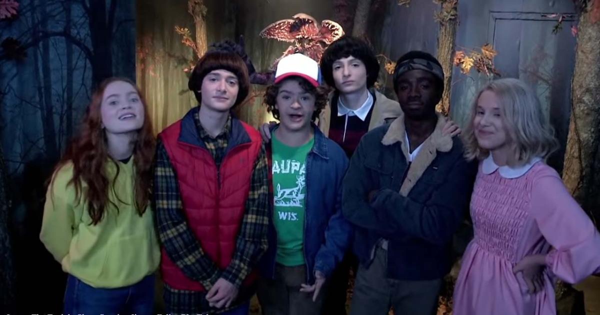 ‘Stranger Things’ cast pranks fans at Madame Tussauds and pop-up arcade ...