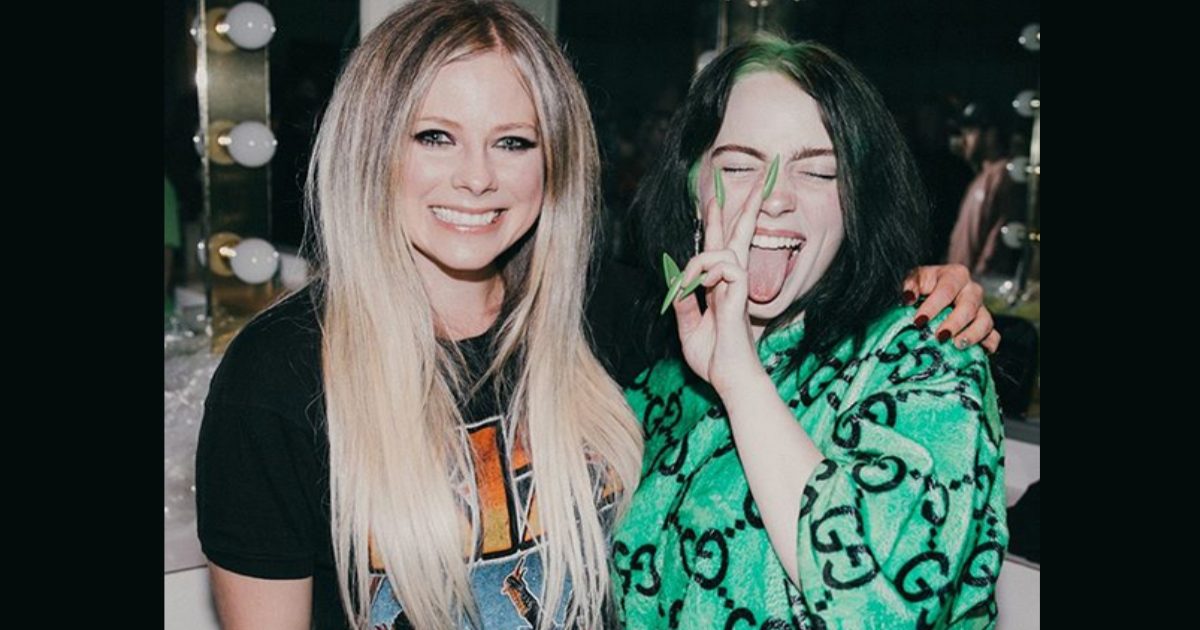 Billie Eilish incontra il suo idolo Avril Lavigne e pubblica una foto ... Billie Eilish incontra il suo idolo Avril Lavigne e pubblica una foto ...