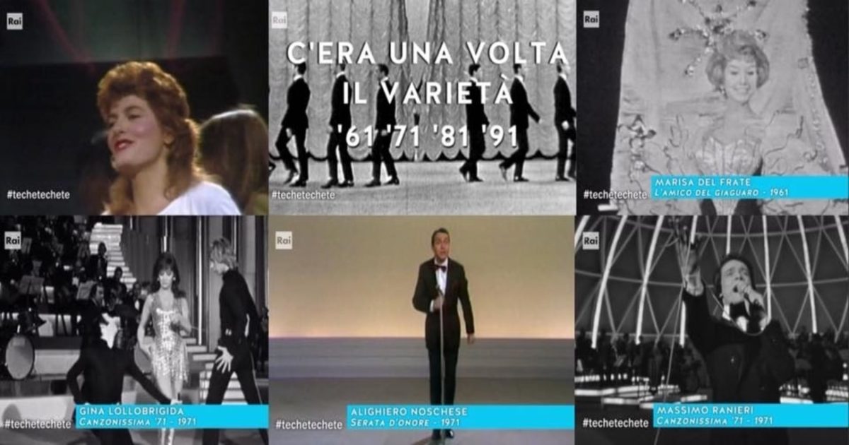 Techetechetè, stasera 15 luglio in tv su Raiuno 'C'era una volta il ...