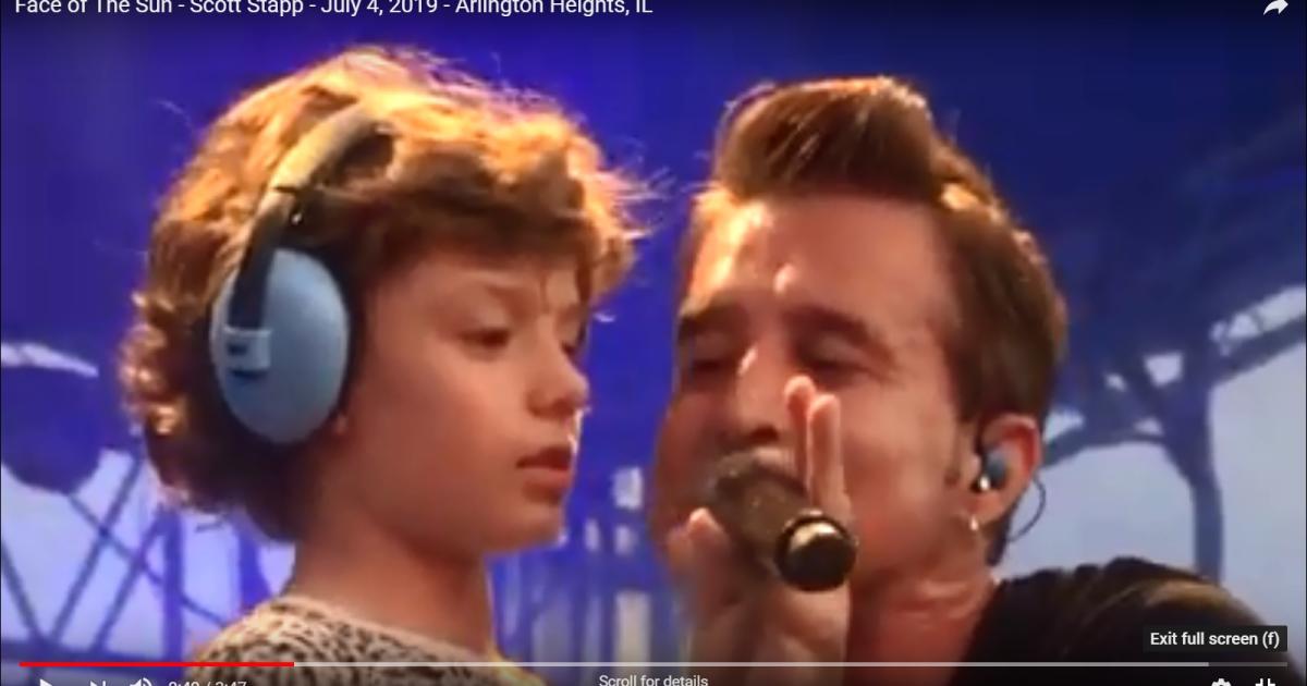 Scott Stapp and his son, Daniel, turn birthday joys into tender heavy ...