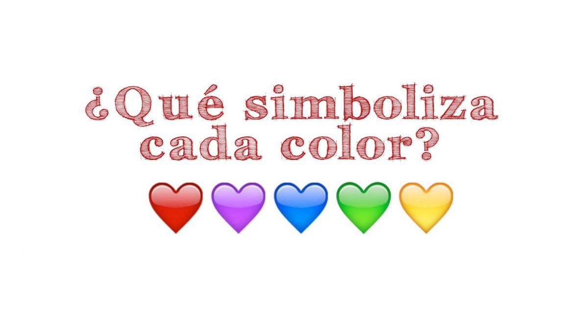 El significado del color de 9 de los corazones de Whatsapp