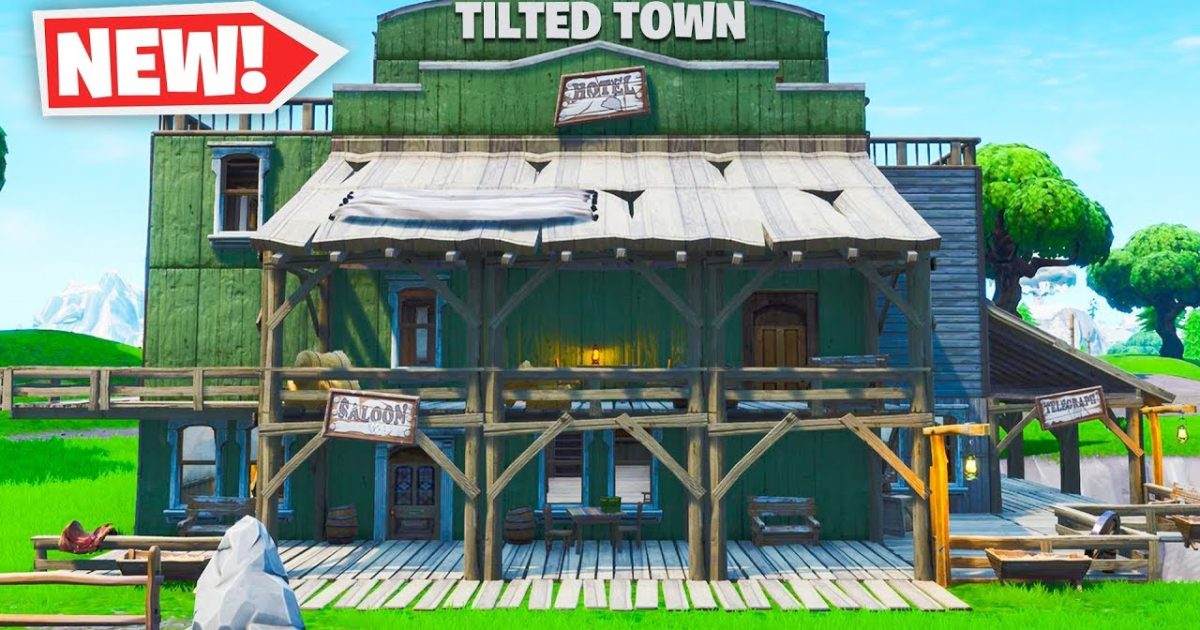 Tilted Town has been leaked and is coming to 'Fortnite Battle Royale'
