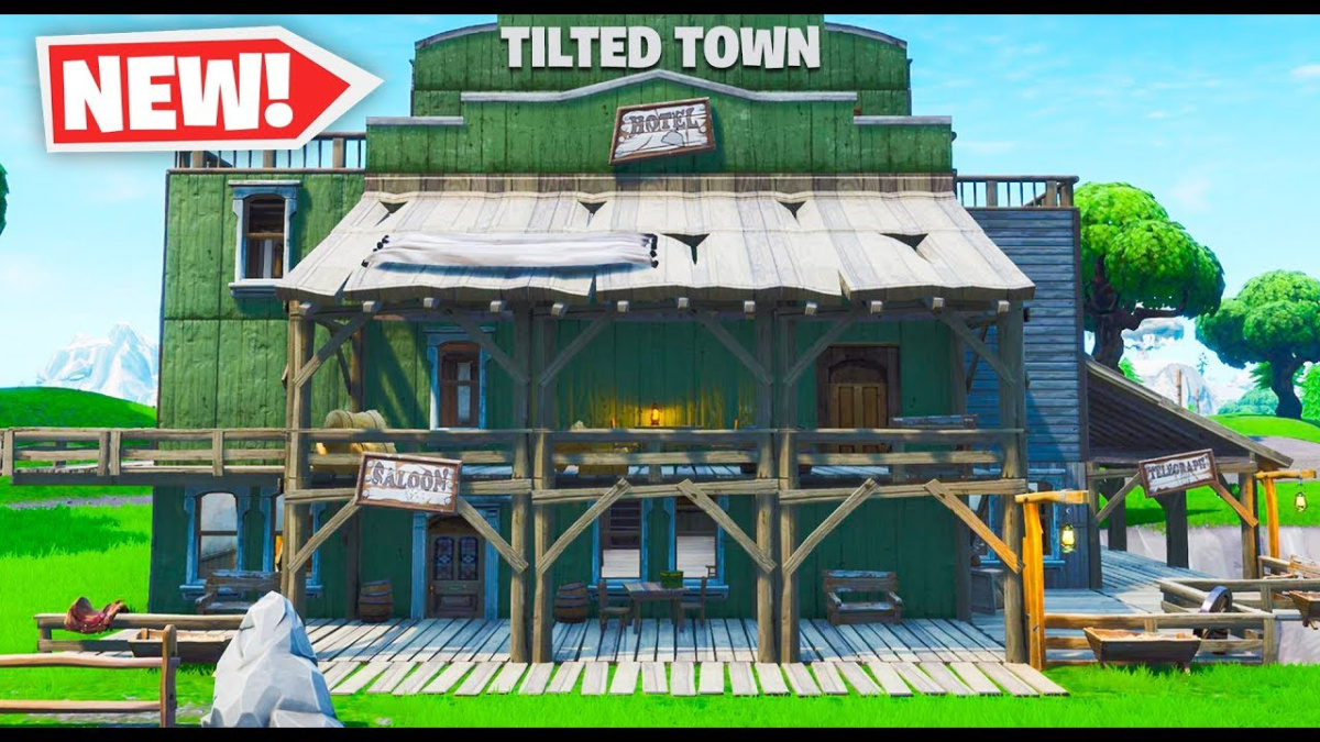Tilted Town has been leaked and is coming to 'Fortnite Battle Royale'