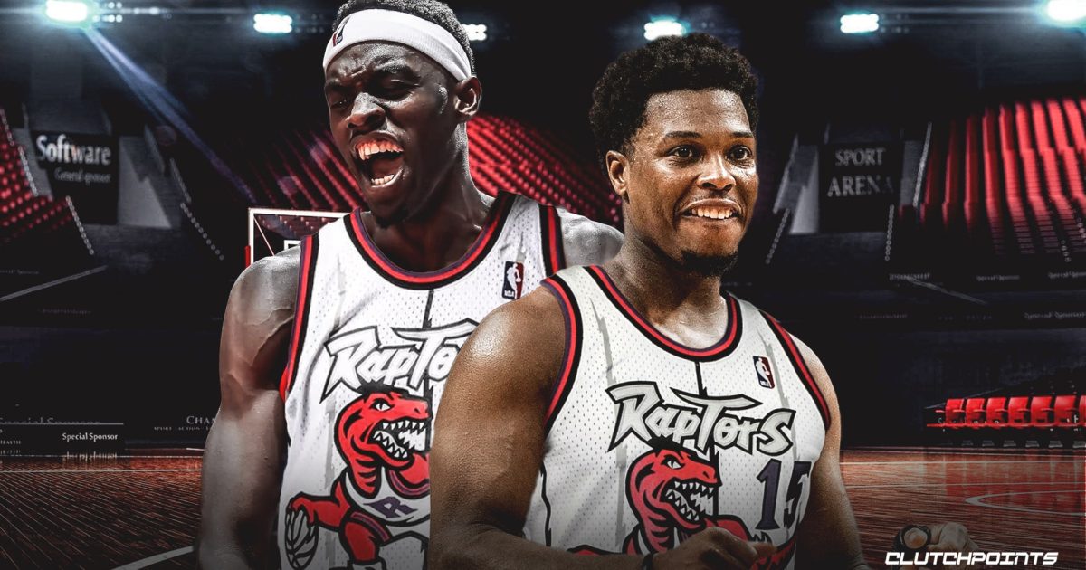 The Raptors are bringing back the classic white dino jerseys