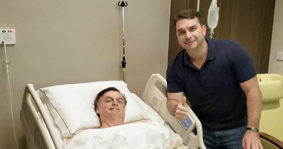 Filhos de Bolsonaro usam redes sociais para comemorar estado de saúde ...