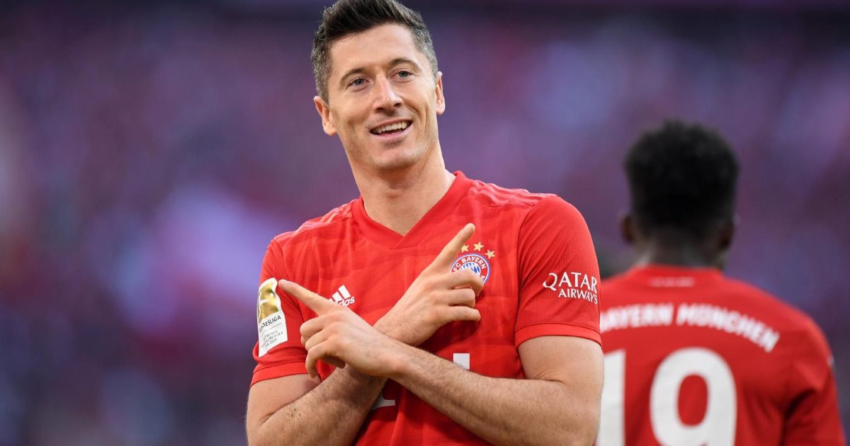 5 títulos já conquistados por Lewandowski jogando pelo Bayern de Munique