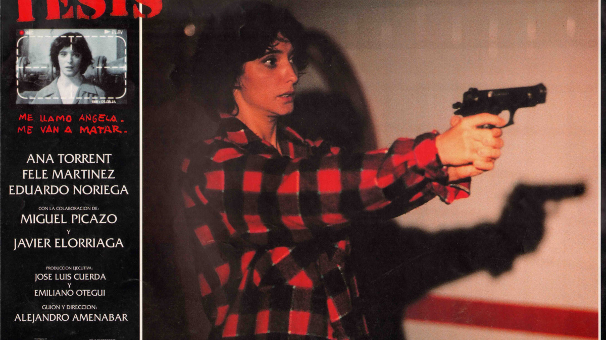 La cinta española ‘Tesis’ de 1996 dirigida por Alejando Amenábar será ...