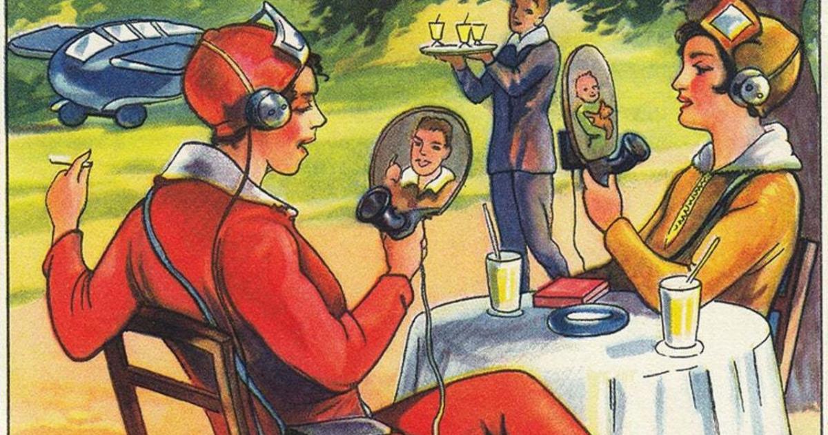 Artista Jean-Marc Cote, em 1899, foi convidado para criar imagens sobre ...