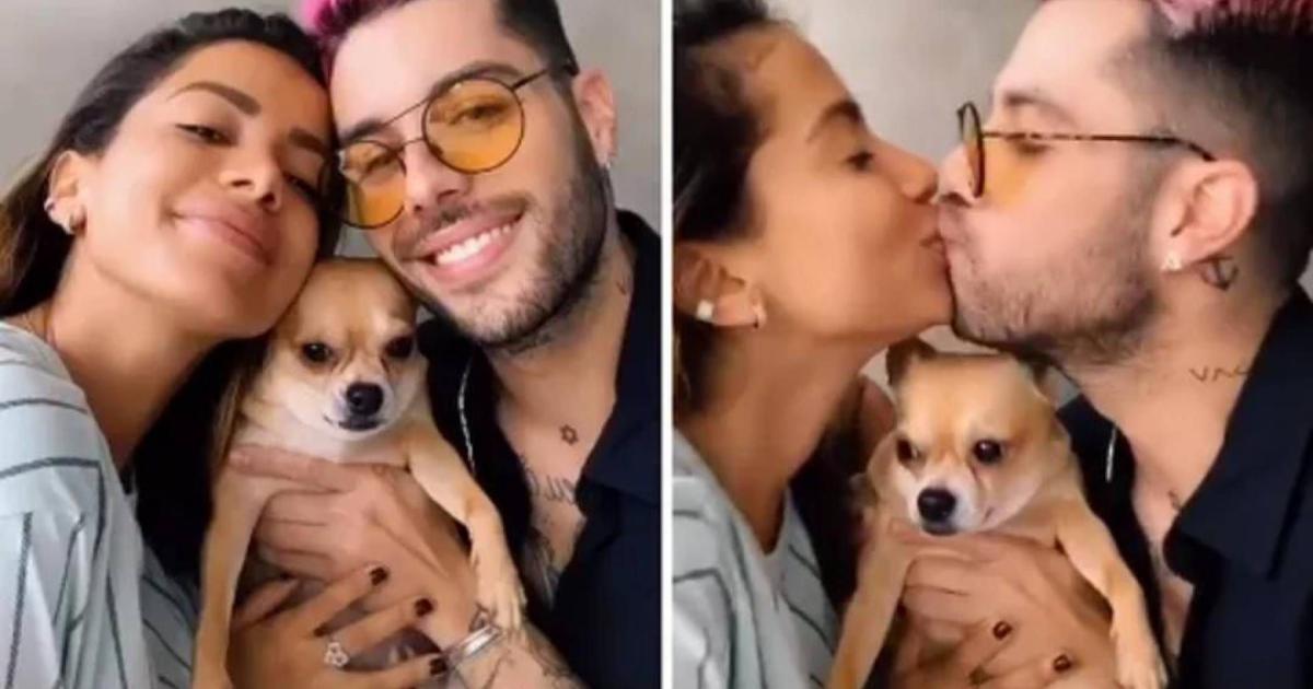 Gui Araújo Apalpa Bumbum De Anitta Em Vídeo Para Mostrar Look Da Cantora