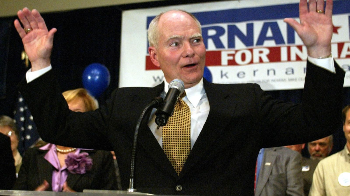 Former Indiana Governor, POW, pro baseball team owner Joe E. Kernan has ...