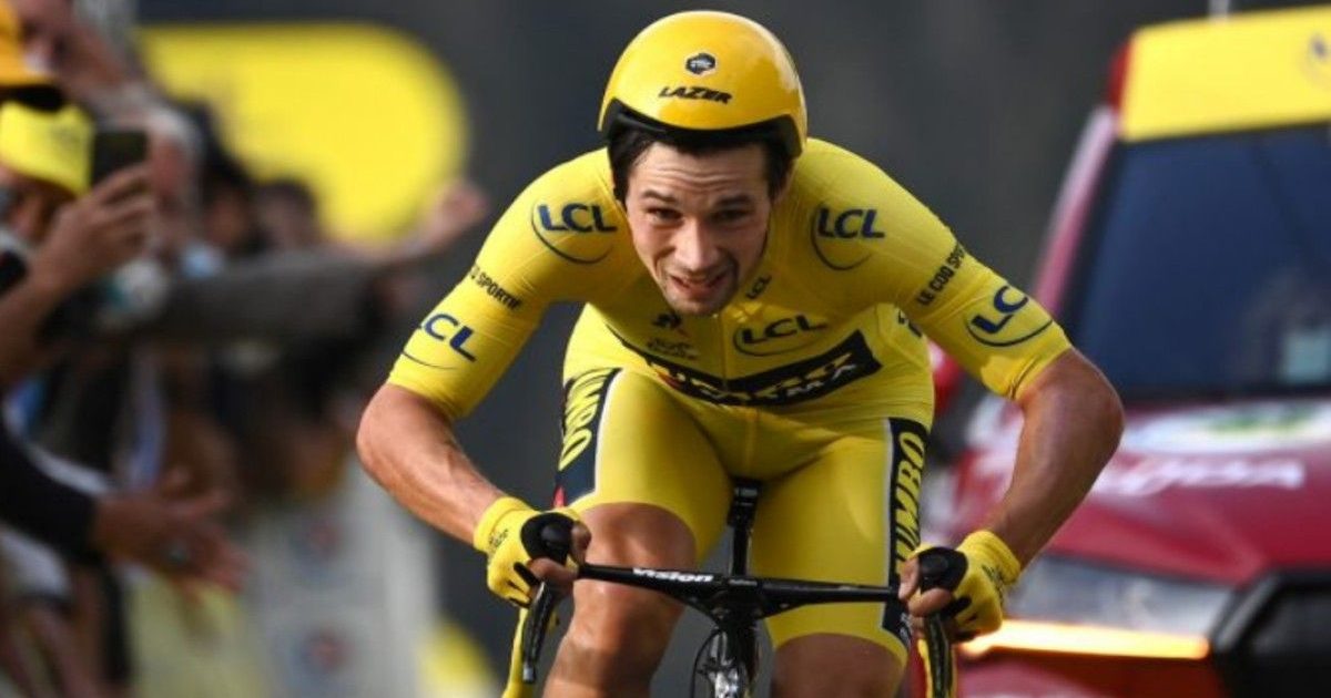 Primoz Roglic: ‘Ho corso con un nuovo casco che ho usato per la prima ...