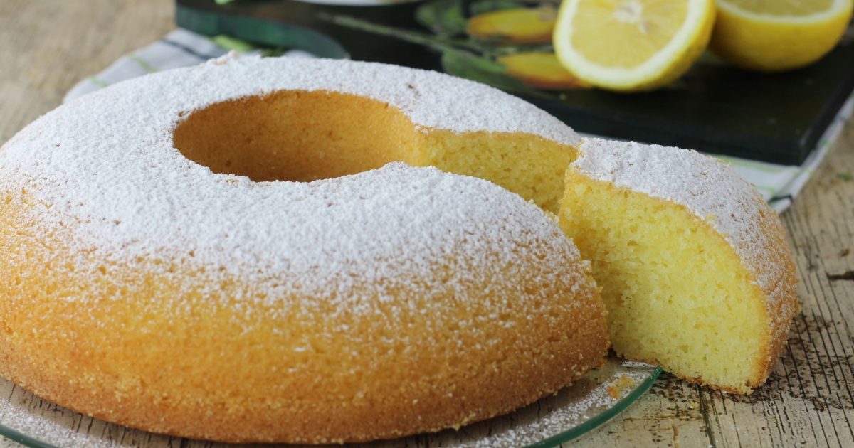 Ciambella al limone o con gocce di cioccolato, un dolce perfetto per la ...