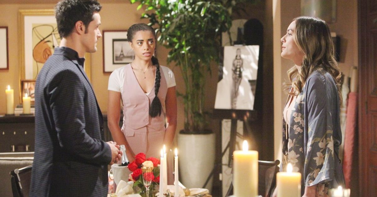 Beautiful trame americane, Liam ricatta Zoe: incastrare Thomas in cambio del suo perdono