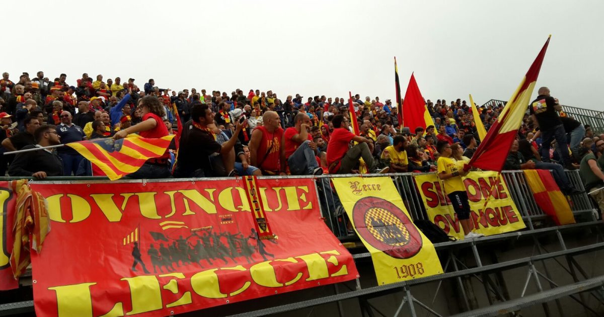 Spettatori Serie B: Lecce domina, nonostante l'assenza della Curva Nord