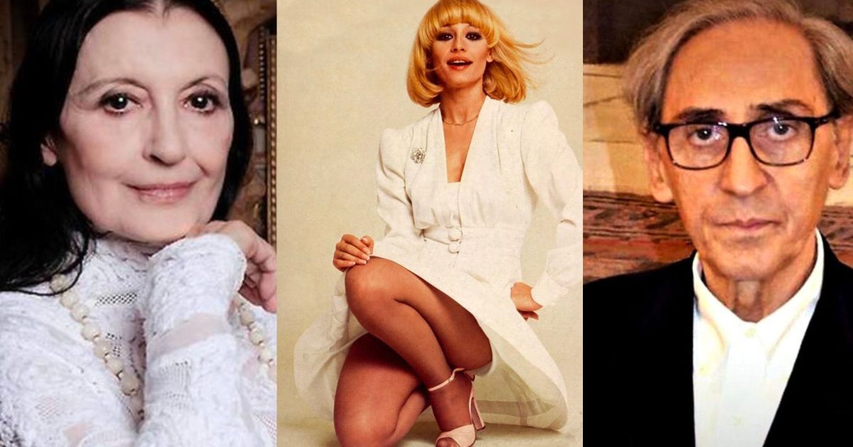 7 artisti italiani deceduti nel 2021: da Franco Battiato a Raffaella Carrà