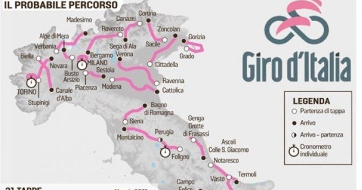 Giro d’Italia: via da Torino, tornano le strade bianche a Montalcino ...