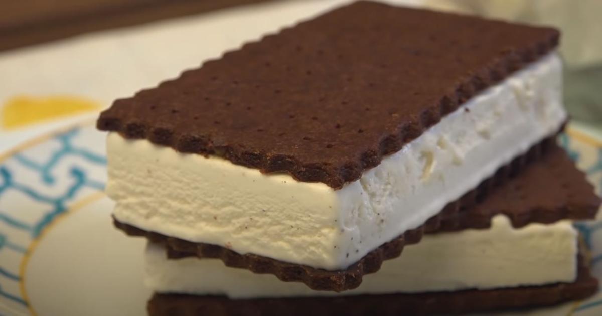 Simple ice cream sandwiches recipe