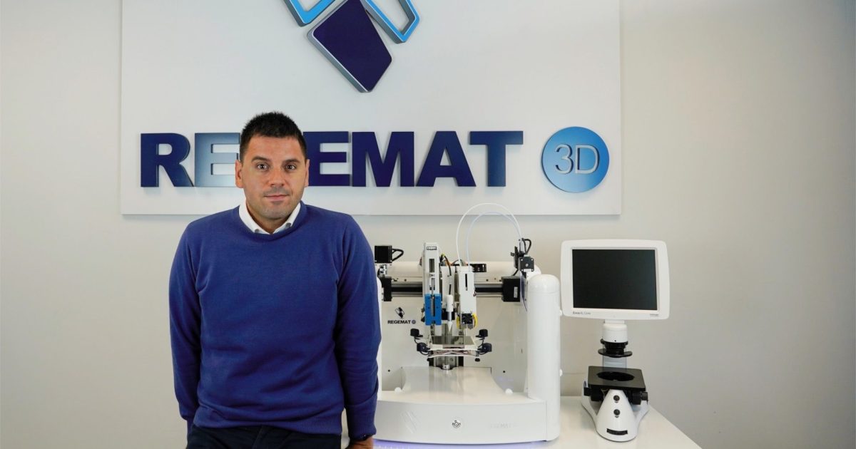 ‘Una empresa como Regemat 3D conseguiría 100 veces más financiación en otro país’