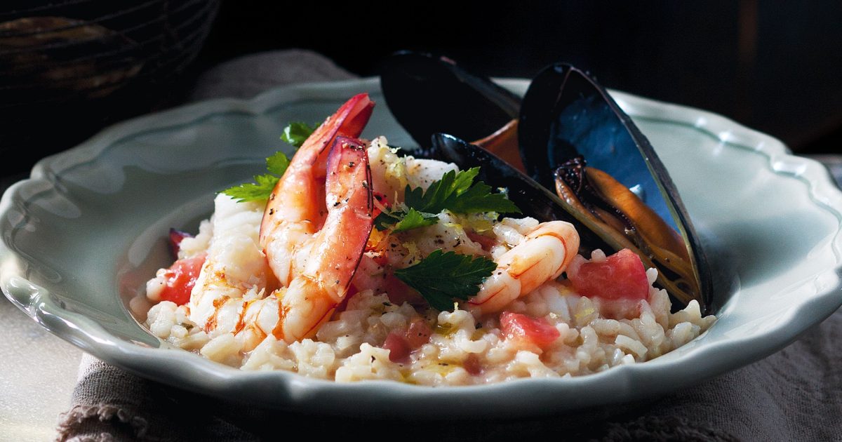 Risotto alla marinara, un primo piatto buono soprattutto in estate