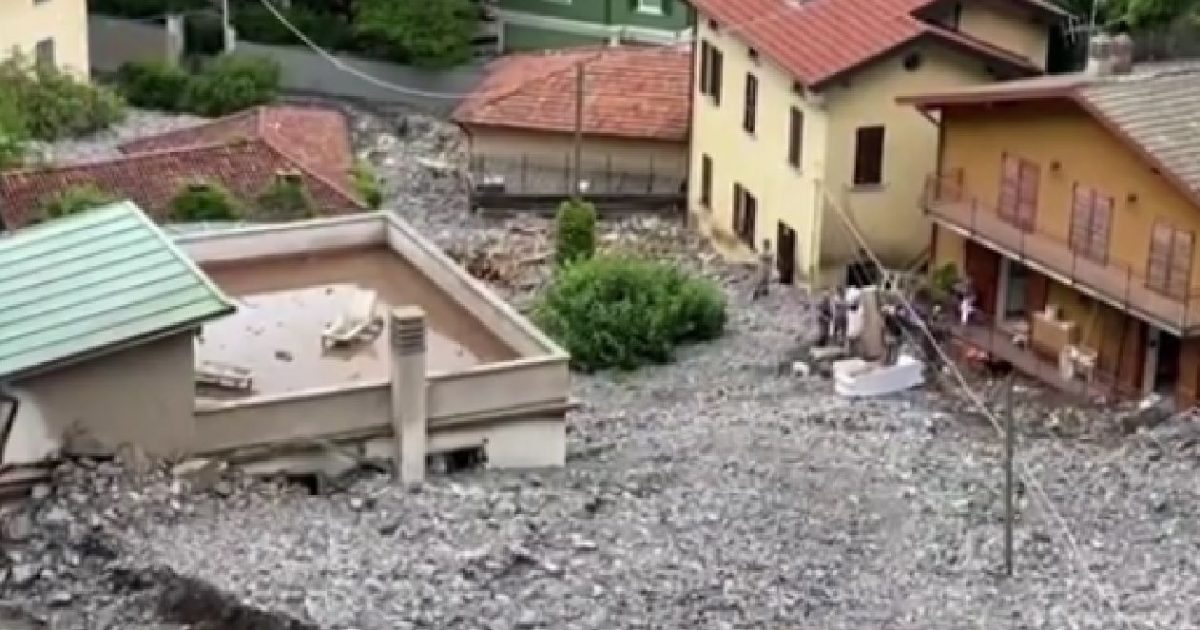 Italy faces the fury of floods and mudslides due to extreme weather