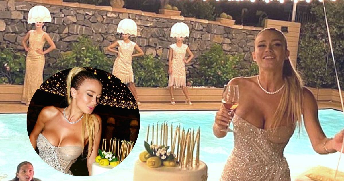 Diletta Leotta, polemica sulle 'donne-lampadario' alla sua festa: 'Schifo, agghiacciante'