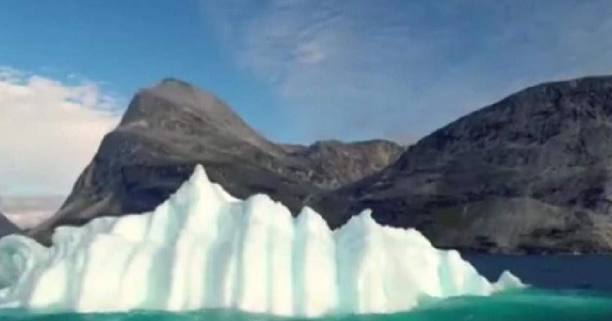 Summit of Greenland received the heaviest rainfall for the first time