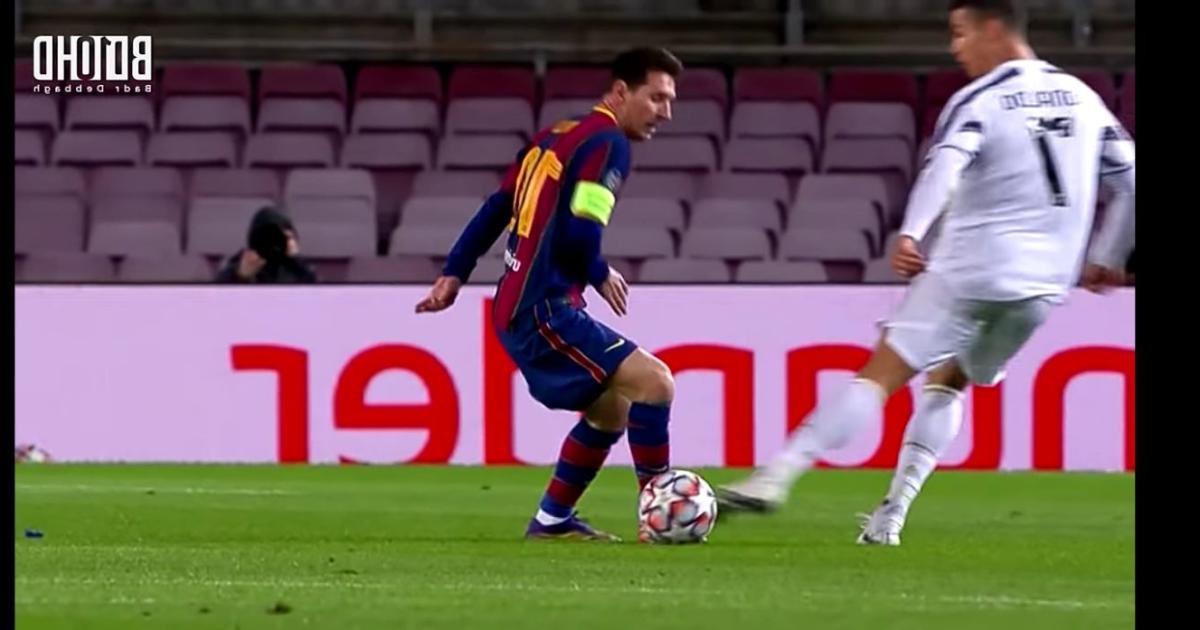 Lionel Messi dribble Cristiano Ronaldo lors d'un Classico, la vidéo ...