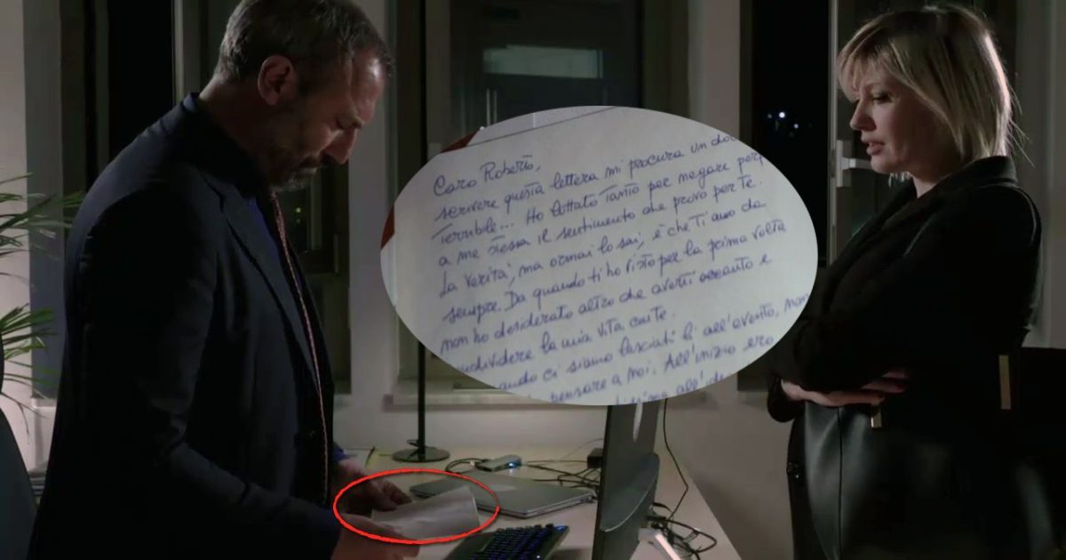 Un posto al sole: l'avvelenatore possiede la lettera che Marina ha ...