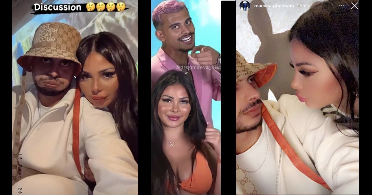 Greg et Maeva s'expliquent lors de l'avant première des Marseillais