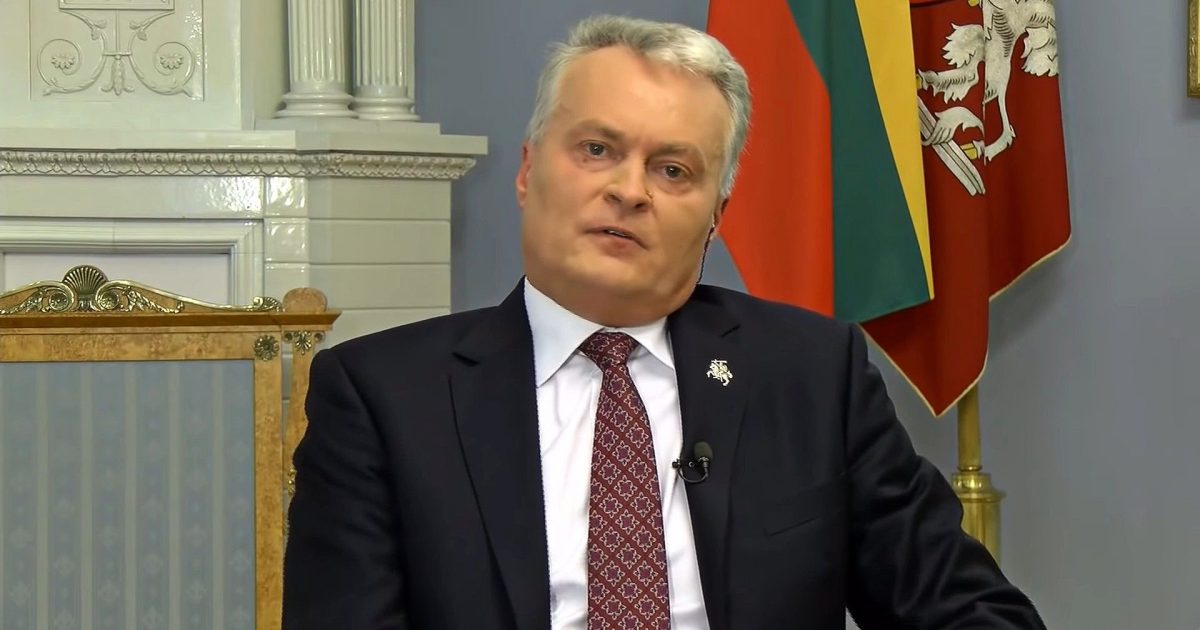 Lithuanian President Gitanas Nauseda warns, 'Putin will not stop in ... Lithuanian President Gitanas Nauseda warns, 'Putin will not stop in ...