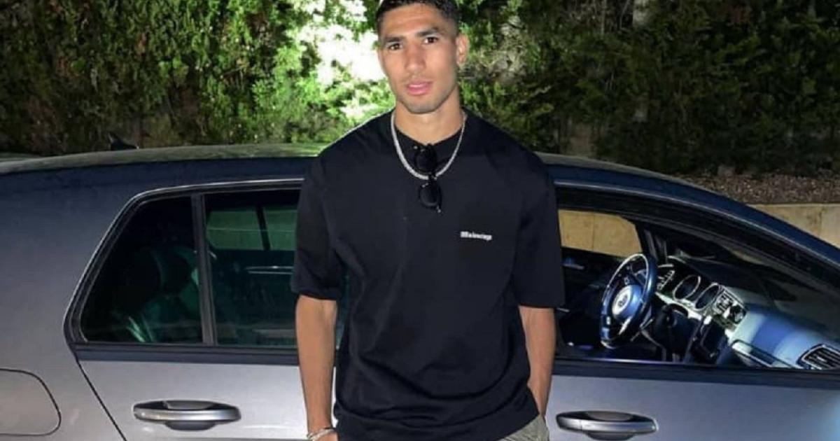 La Volkswagen à 50.000 euros d'Achraf Hakimi fait parler